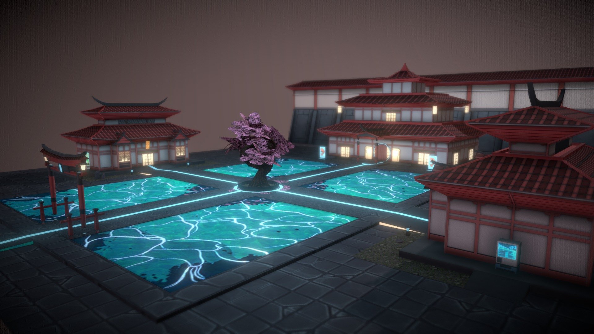 Japanese - 3D model by Andrii Butikov (@HI_TECH) [fe02680] - Sketchfab