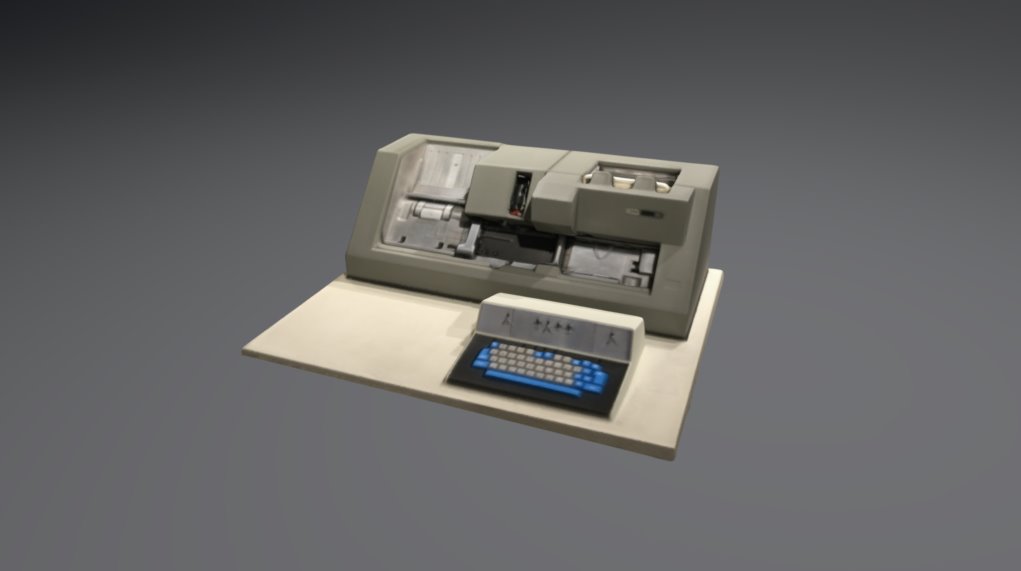 IBM 029 Card Punch - 3D model by Living Computers: Museum + Labs ...