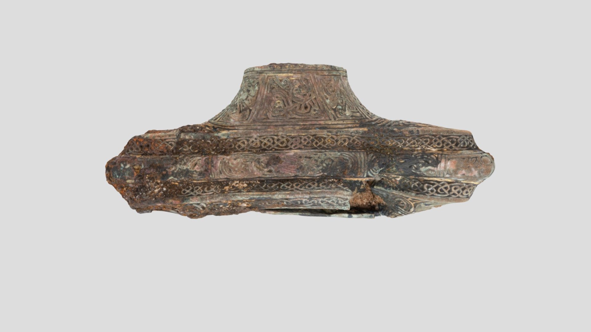 Ornamented crossguard of a sword - 3D model by Saaremaa Museum ...