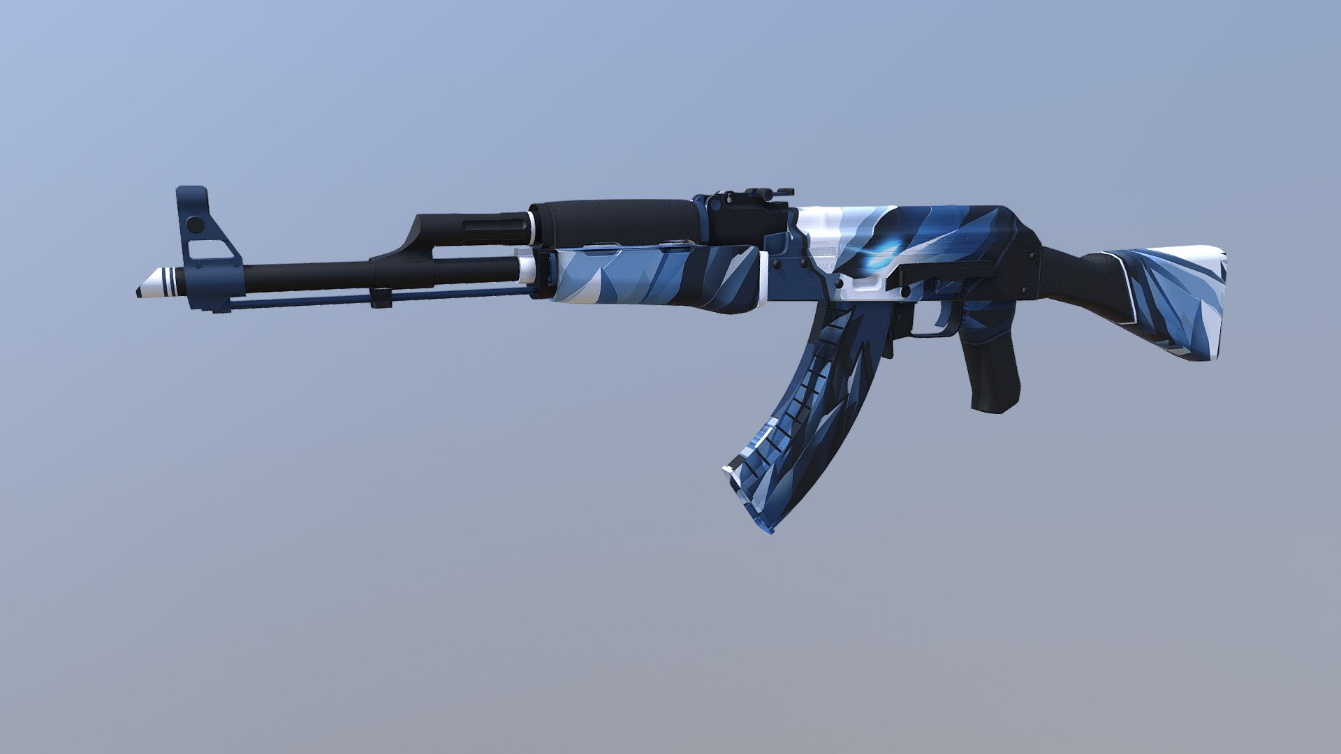 Ice Collection Ak47 Vol 1.0 - 3D model by NorGlace (@glaciuscreations ...