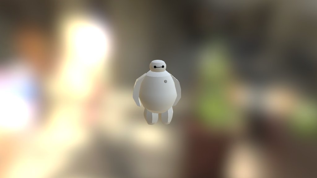 Baymax - Download Free 3D model by monicasc [fe0382f] - Sketchfab
