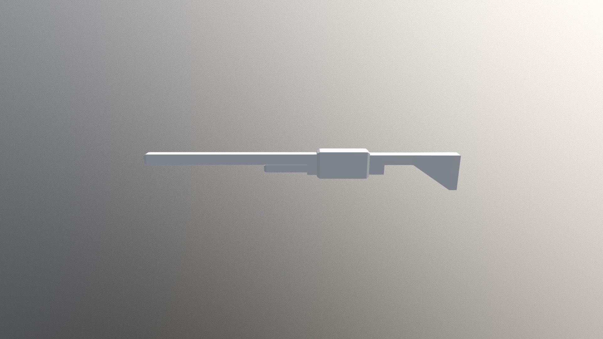 Long Barrel Rifle - 3D model by Shaper (@scrappy_98) [fe05299] - Sketchfab