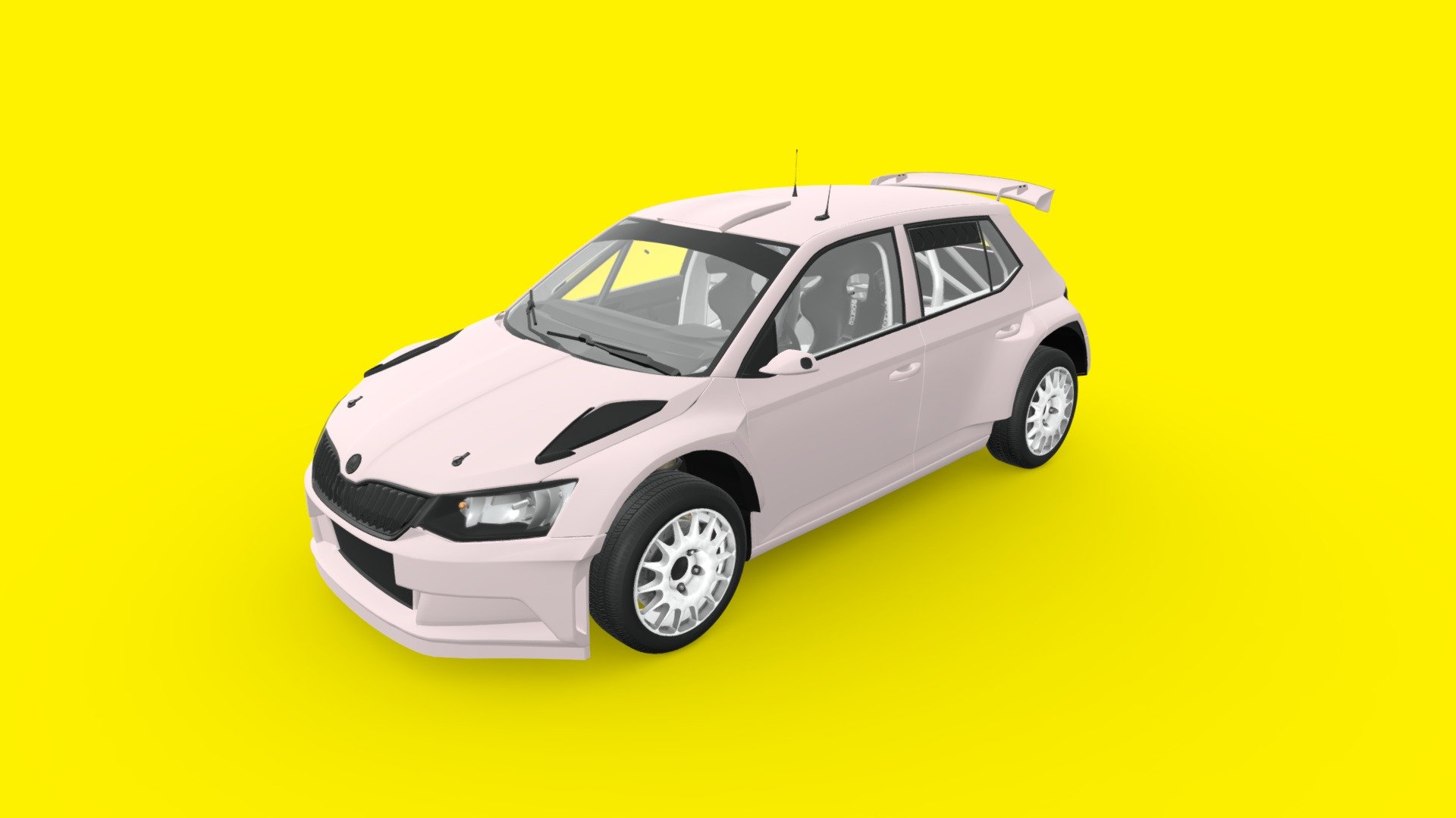 Skoda Fabia R5 Rally Car - Download Free 3D model by SenturyUK [fe062f0 ...