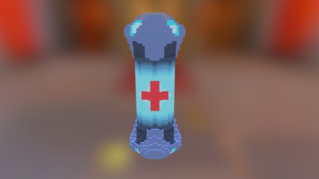 Overwatch - Small Healthpack - 3D model by Creatos [fe066bc] - Sketchfab