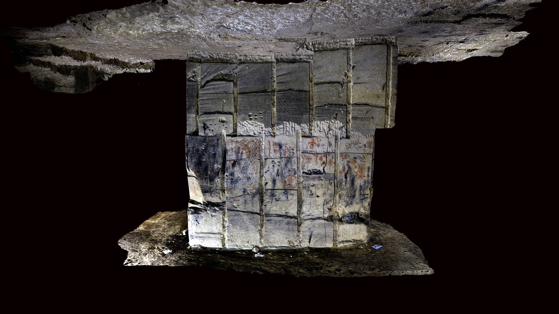 Limestone quarry column with drawings - Download Free 3D model by ...