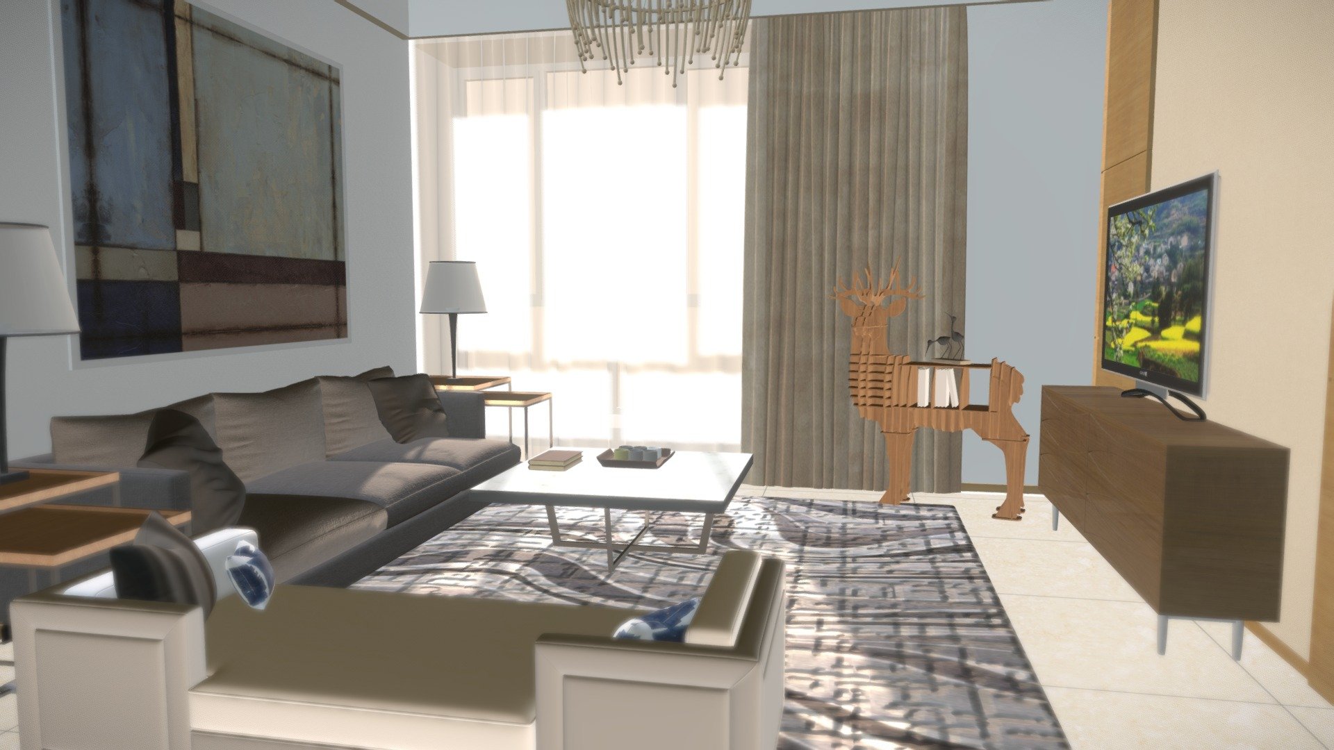 VR room | living room - Download Free 3D model by Arbin4444 ...