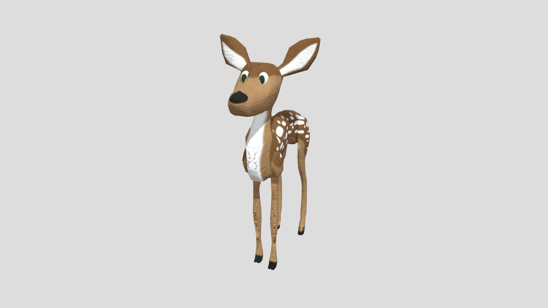 Fawn - 3D model by KysAdventures [fe0a960] - Sketchfab