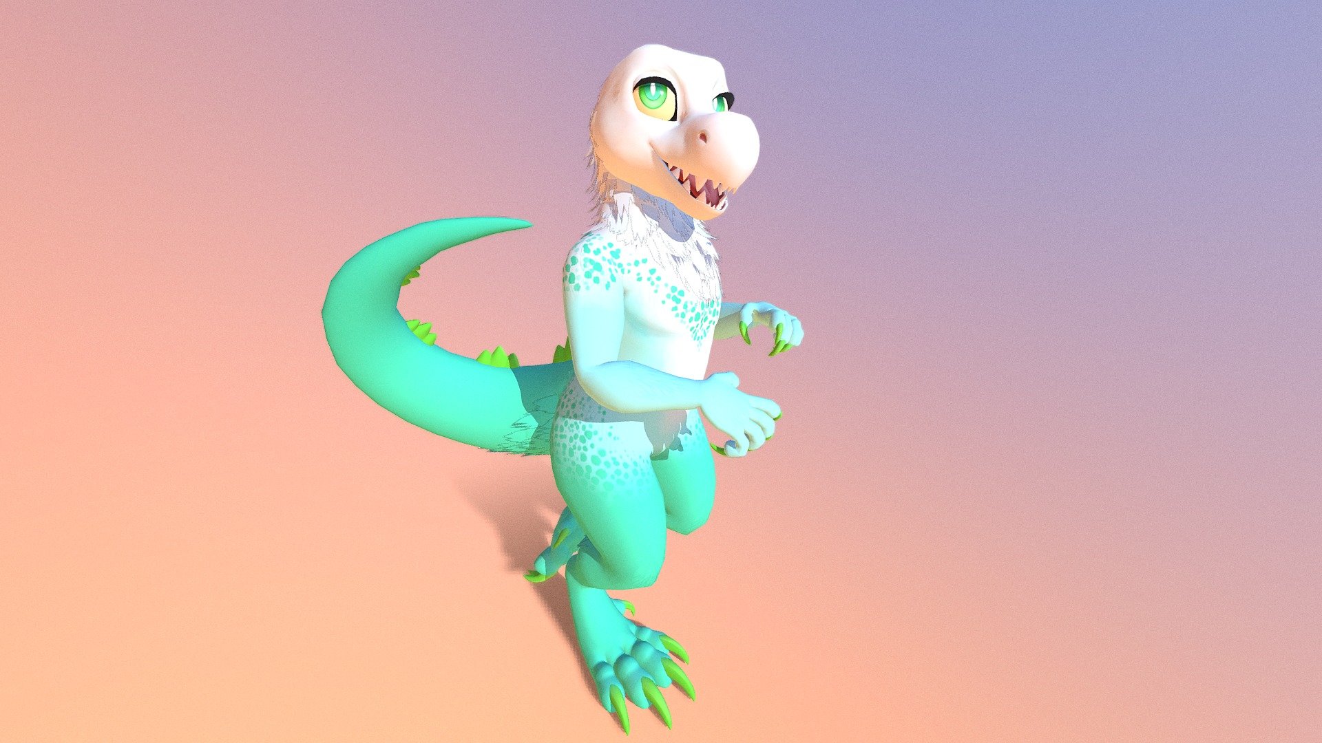 Dinosaur Avatar [Updated Version 2020 [$!] - 3D model by Meelo [fe0b99b ...