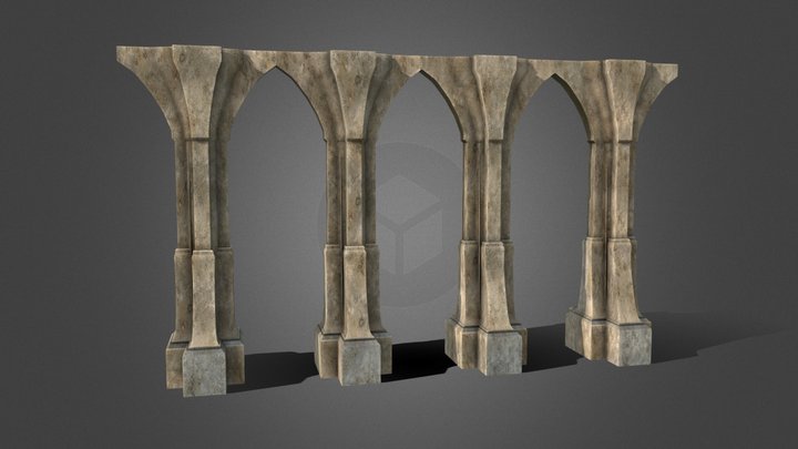 Column 3D models - Sketchfab