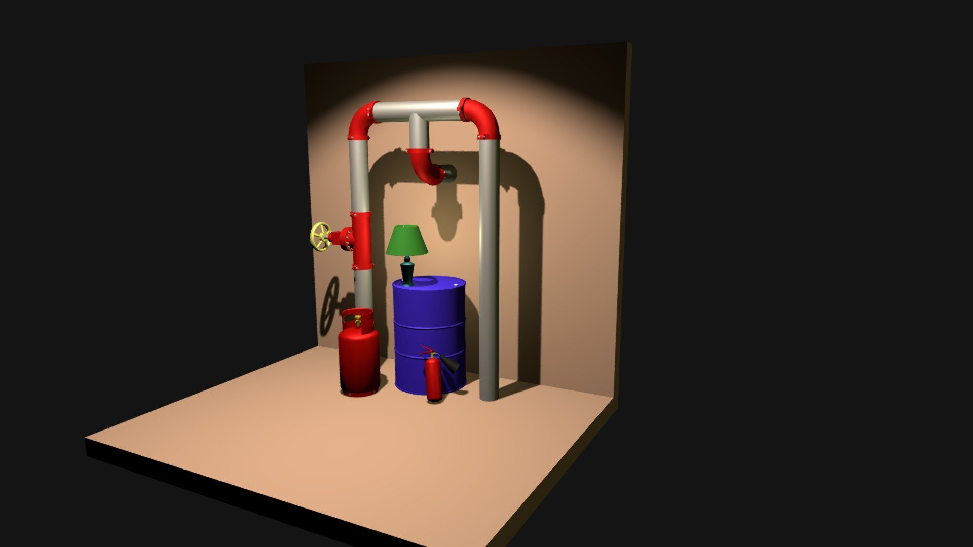 Cylinders - Download Free 3D model by mj1590va [fe0c1fd] - Sketchfab