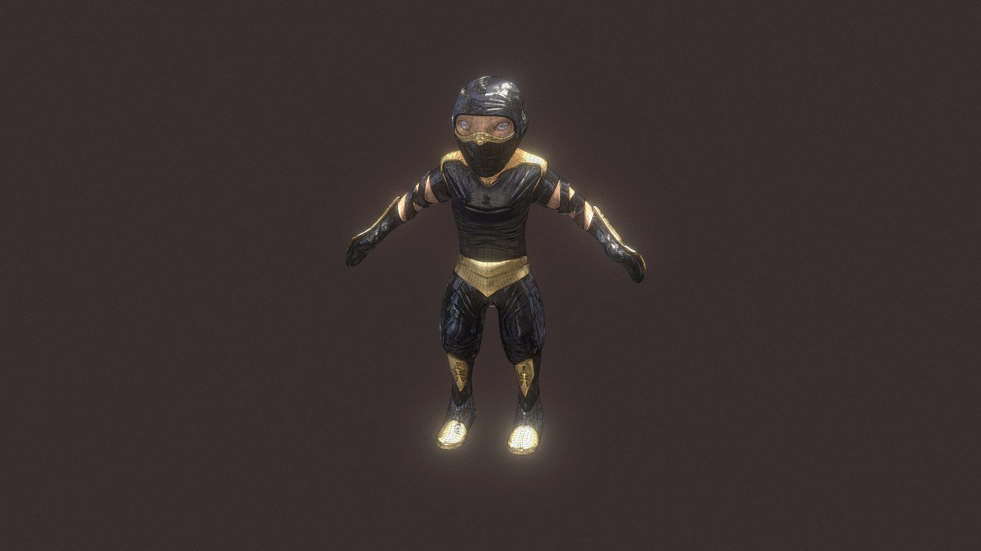 Ninja - 3D model by yemrealtanay [fe0cb81] - Sketchfab