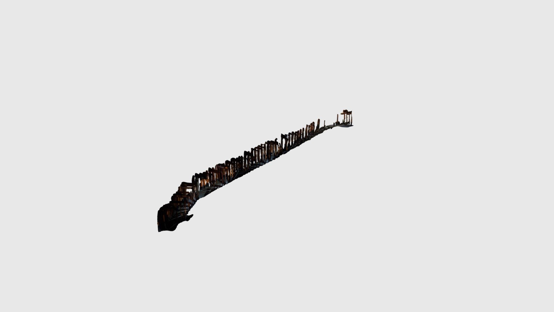 Inari shrine - Download Free 3D model by kiizuka [fe0fd45] - Sketchfab