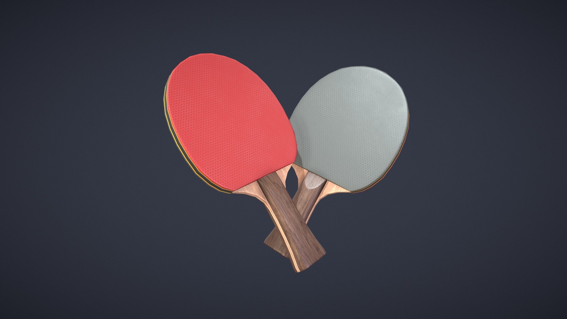Table Tennis Racket - Buy Royalty Free 3D model by Andrii Sedykh ...