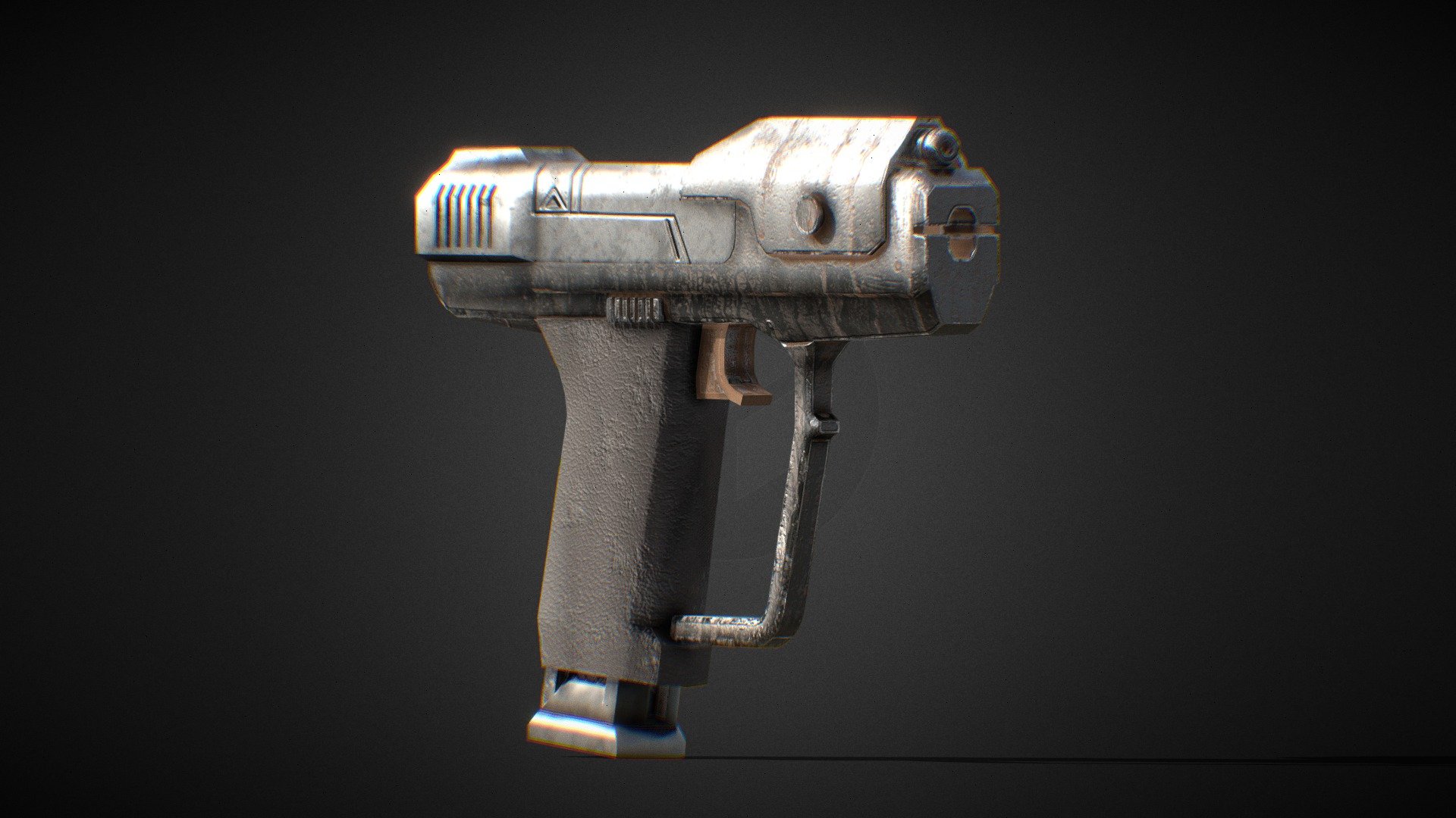 Halo Combat Evolved - Magnum - Download Free 3D model by ...