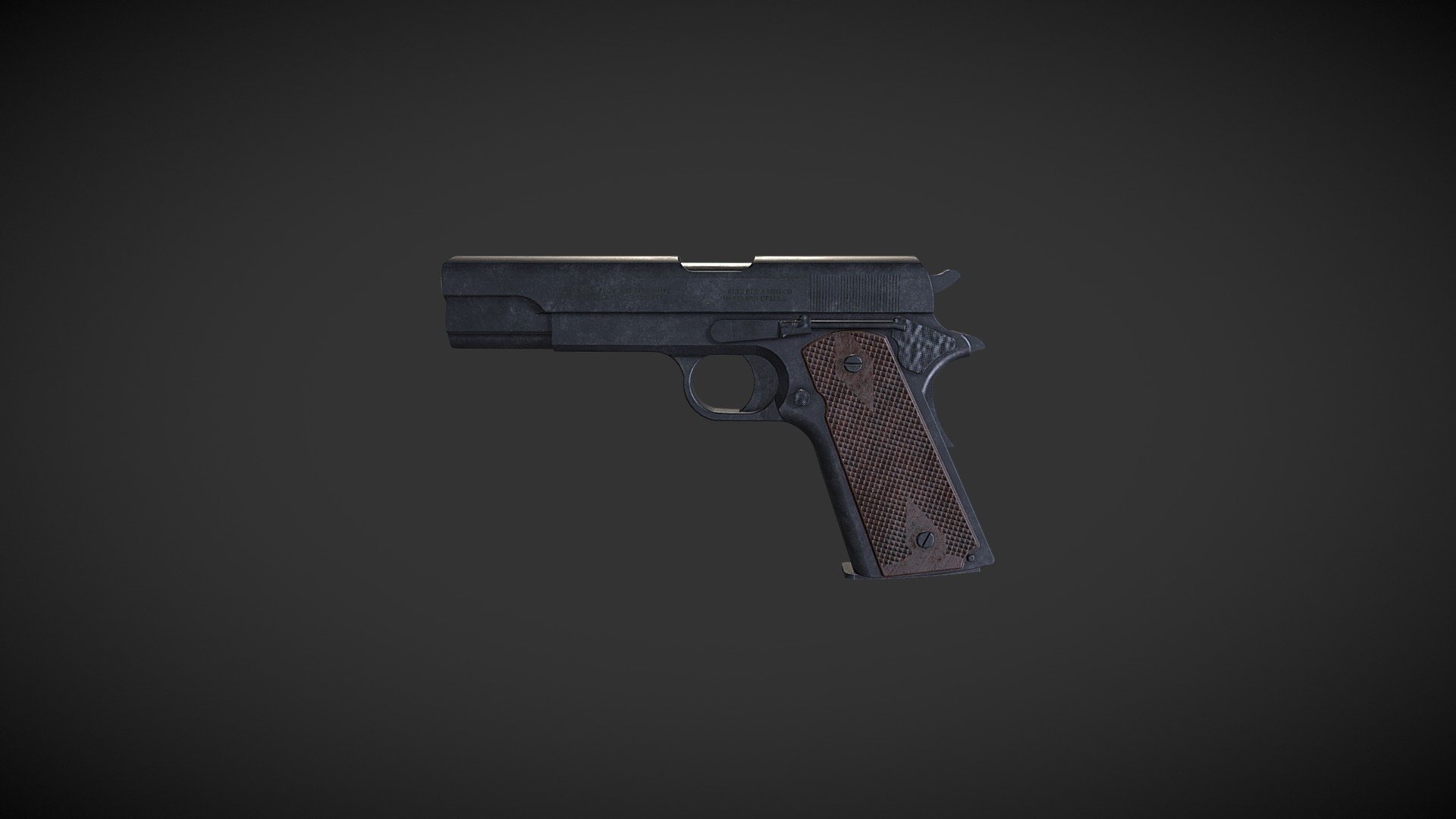 M1911 - Colt - Download Free 3D model by Sam Constance ...