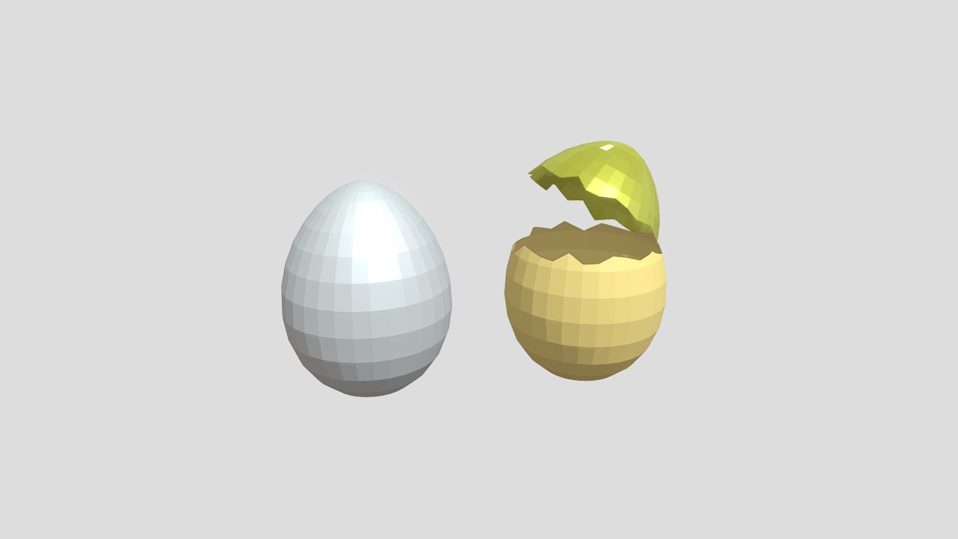 Egg - 3D model by komal (@komalmehmood) [fe12e12] - Sketchfab