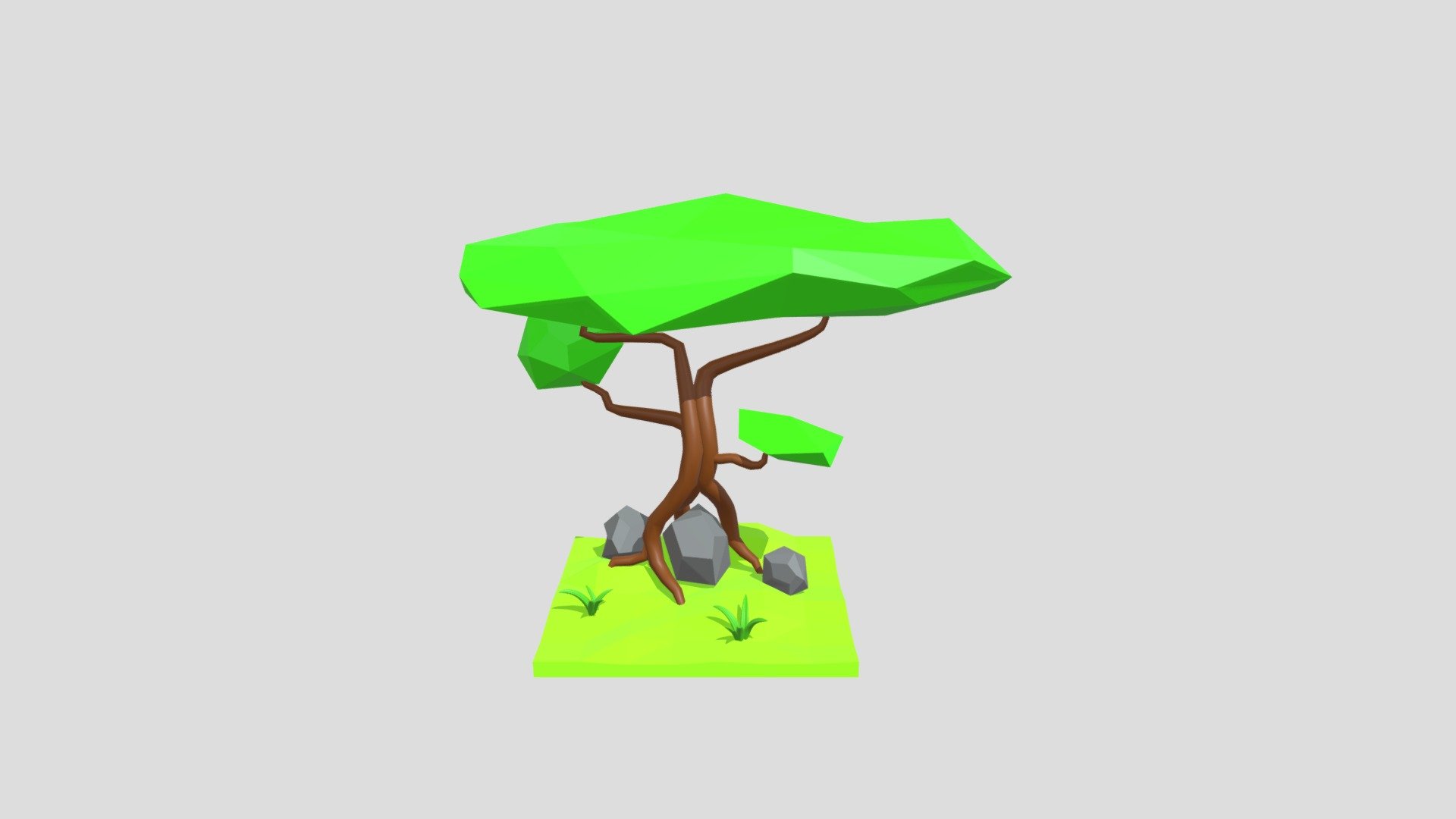 Tree- Low Poly - 3D model by sam.nu1 [fe15feb] - Sketchfab