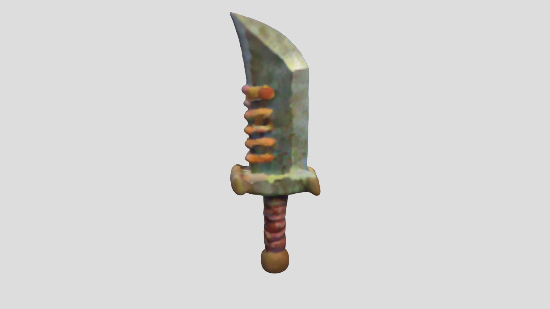 Post_apocalyptic_survival_sword - Download Free 3D model by ...