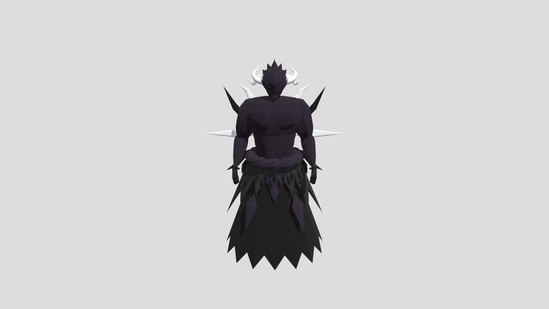 majin - 3D model by kurohishi (@kurohishi1212) [fe19056] - Sketchfab