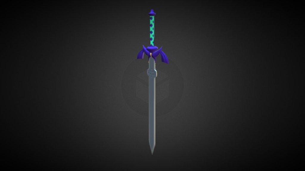 Master Sword - SkywardSword Version - 3D model by Th! (@thiagovt ...