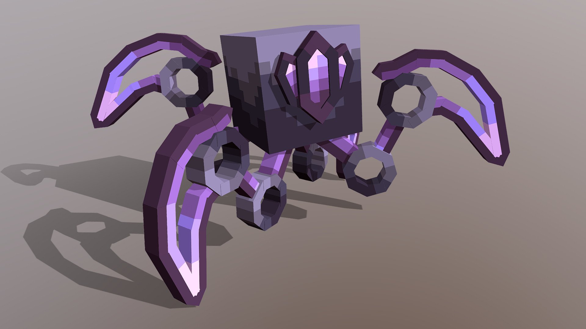 Amethystrobot - 3D model by Geode [fe19e72] - Sketchfab