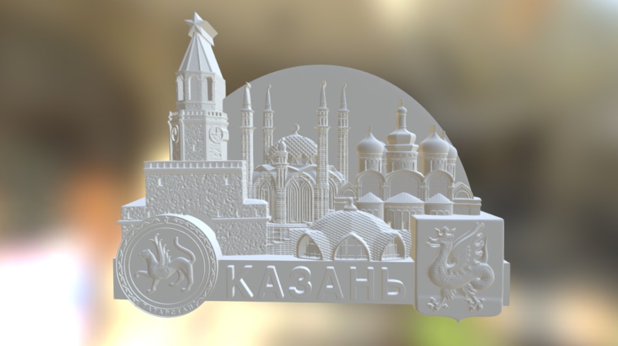 Казань 4 - 3D model by slawann [fe1e4af] - Sketchfab