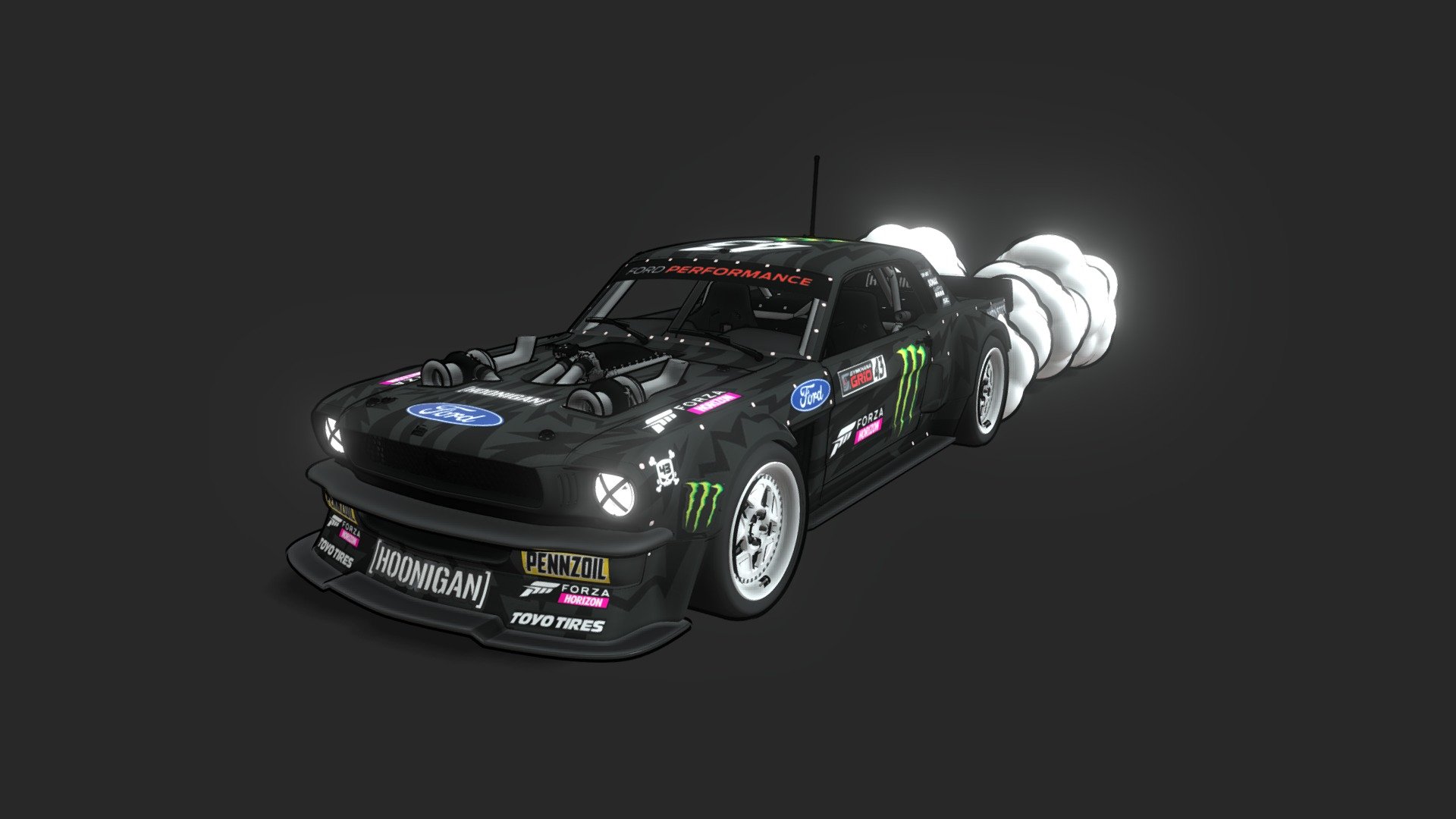 Cartoon Hoonicorn V2 Rigged Blender 3.2+ - Download Free 3D model by ...