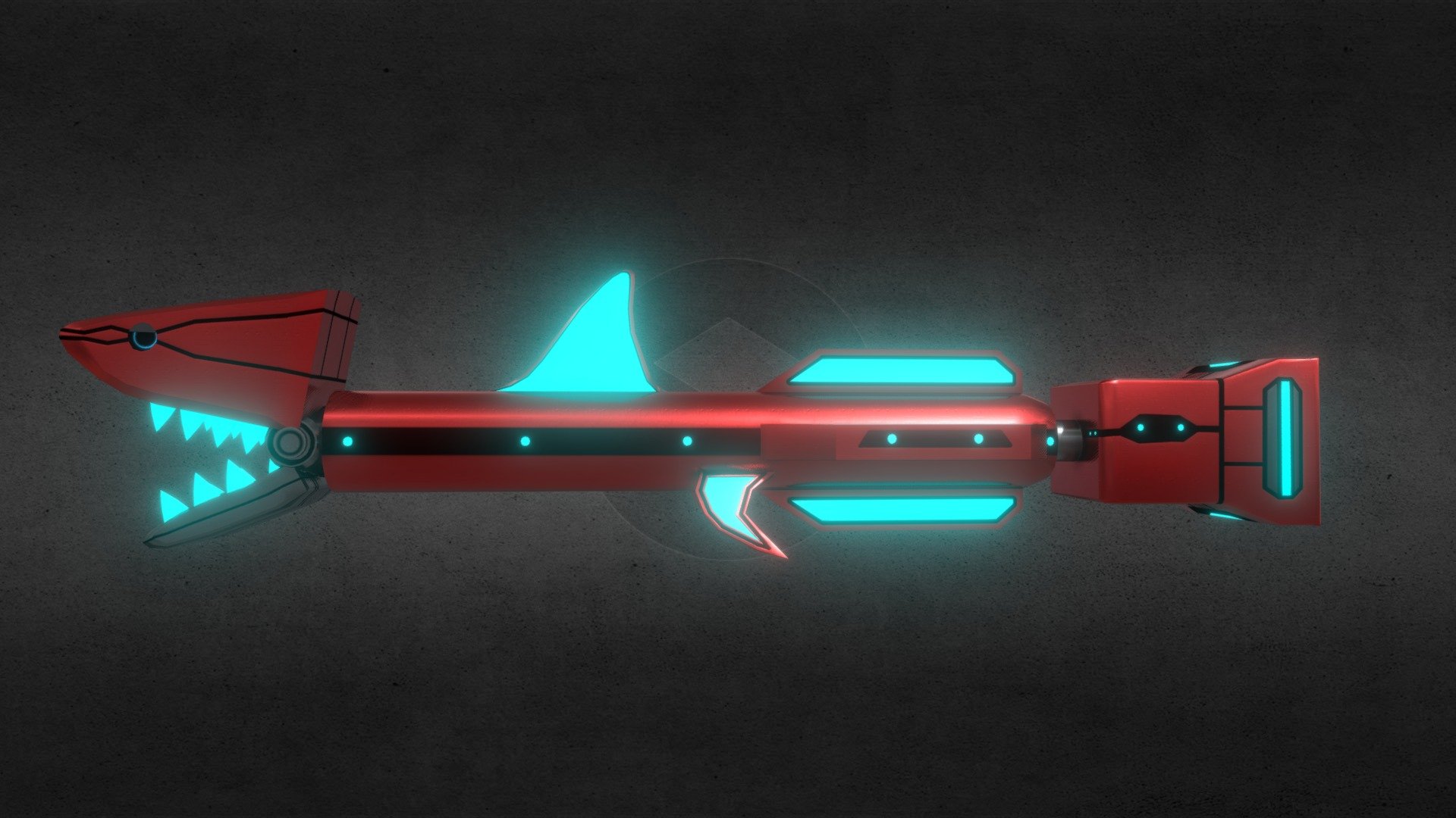 Eggman Shark Missile - 3D model by t.flores [fe1f553] - Sketchfab