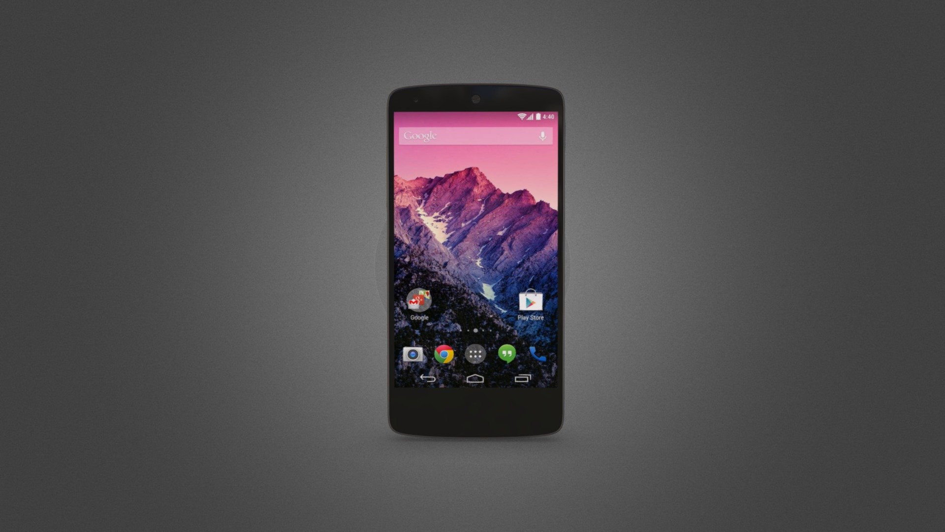 Nexus 5 - 3D model by lubomir.cenovsky [fe1f7a5] - Sketchfab