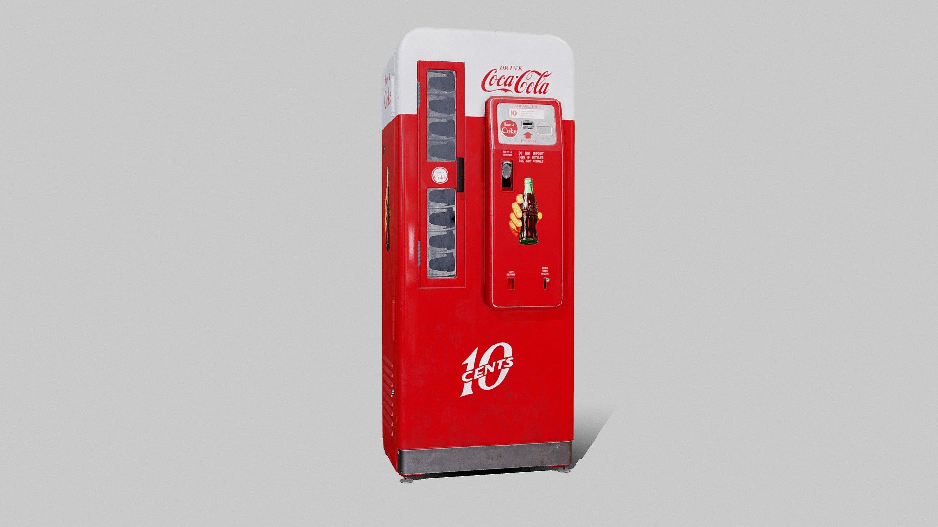 Coca-Cola vending machine - Buy Royalty Free 3D model by karelkiers ...