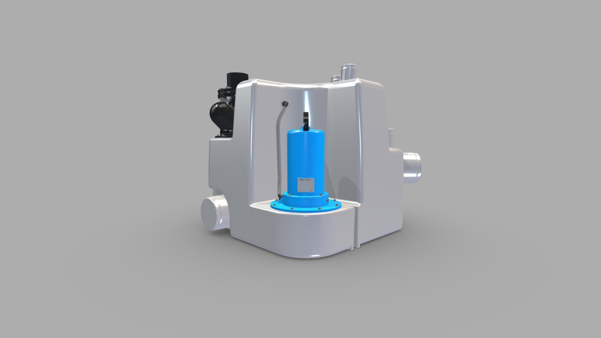 Sanistar plus - 3D model by HOMA (@homa-pumps) [fe215f5] - Sketchfab