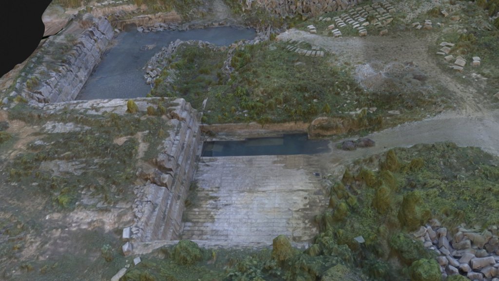 Woolery Stone Company - Limestone Quarry - 3D model by Alex Elvis ...