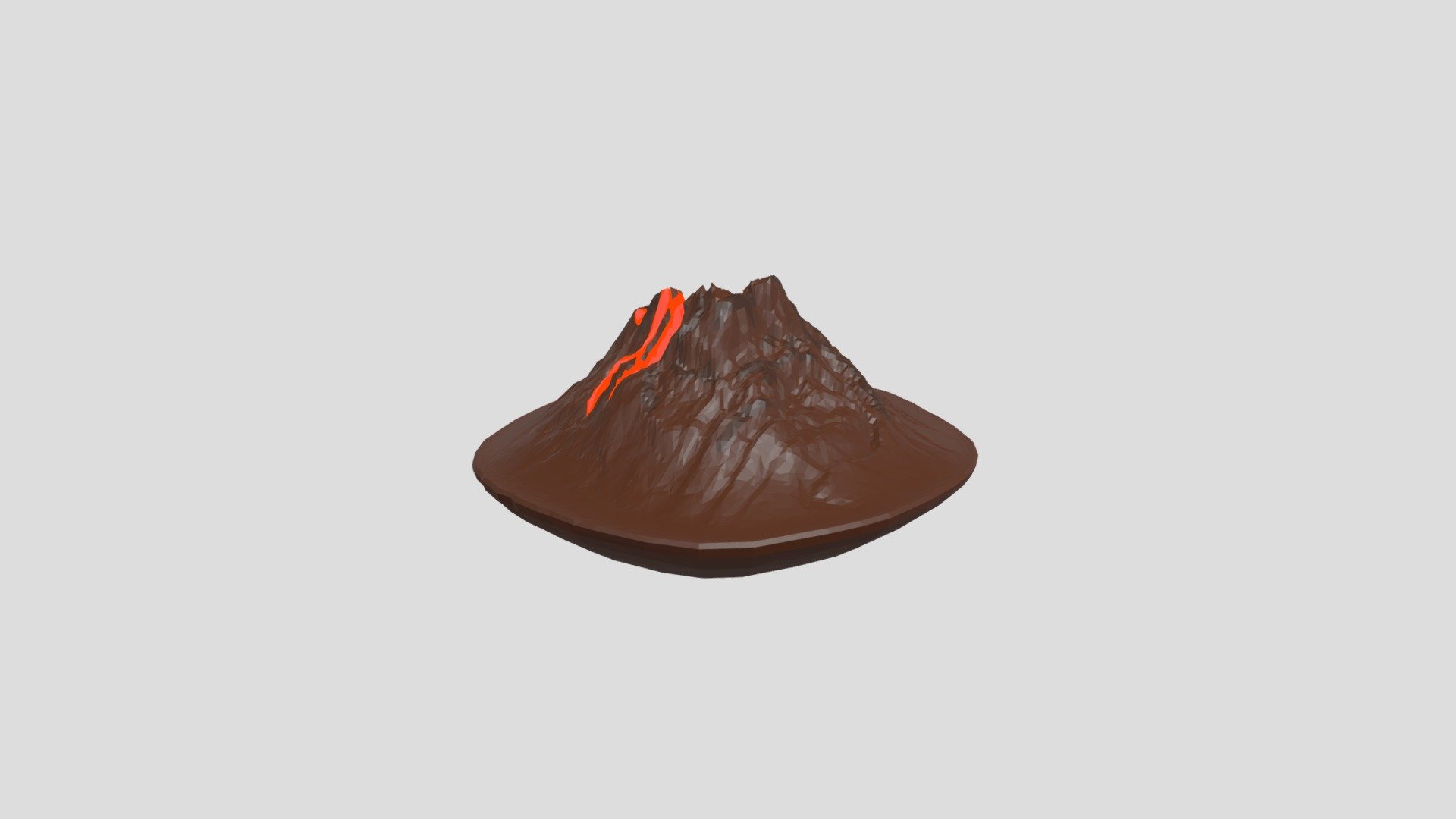 volcano - 3D model by Preston Patterson (@Mrbinxs138477) [fe235b7 ...