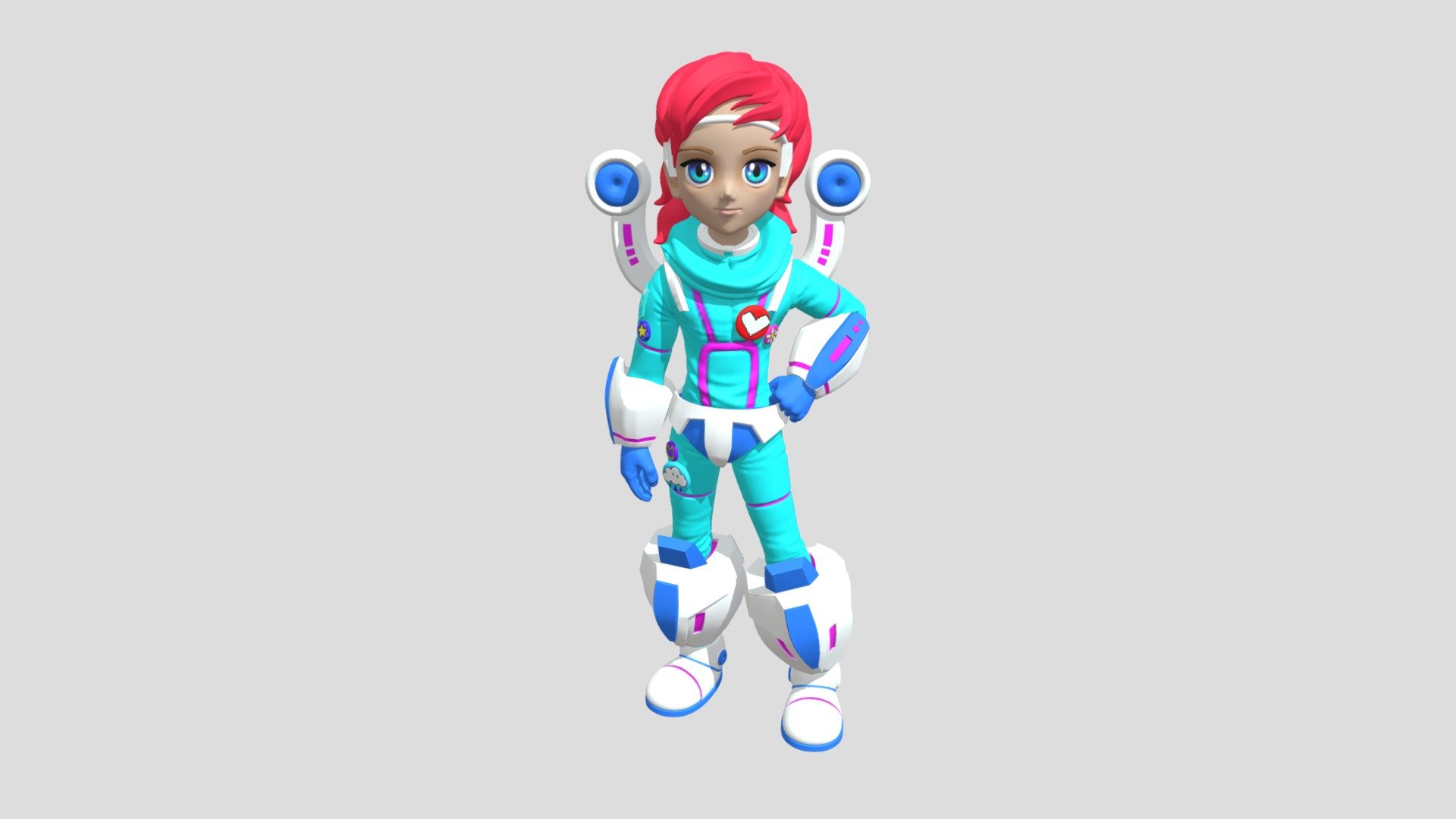 Anime Character 3d Model By 3dbrooklyn Fe241f8 Sketchfab 