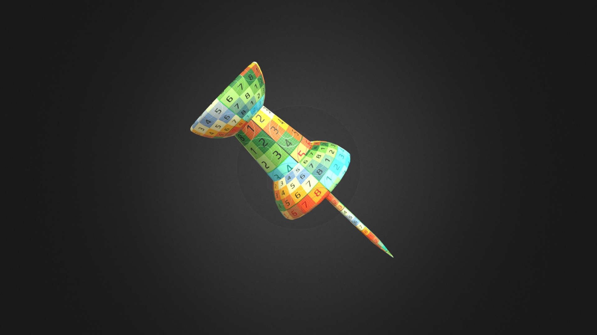Object10UV - Push Pin - Download Free 3D model by seannalaganke ...