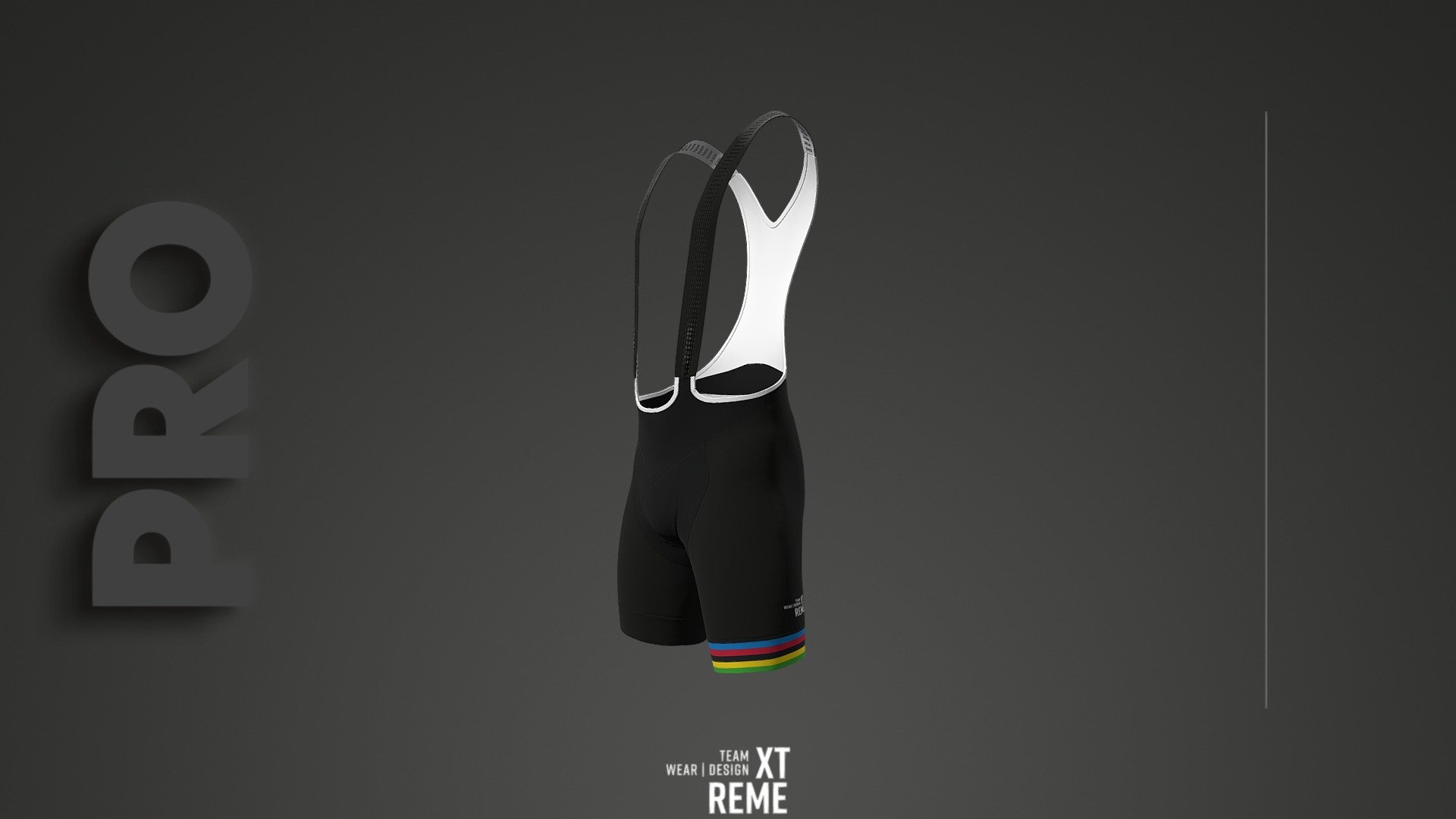 Aarhus MTB - Pro Bibshorts 05358 - M. Nicolaisen - 3D model by Konggaard - Xtreme Custom ...
