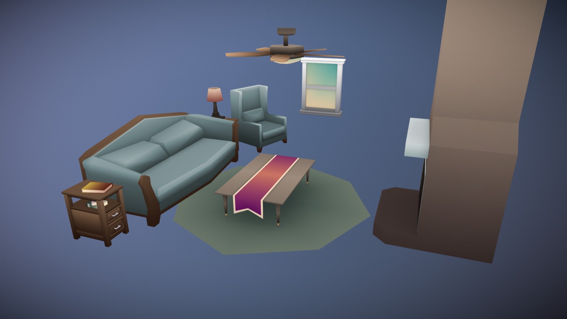 Scene 2 - Household Props Challenge - 3D model by hanoldaa [fe28da0 ...