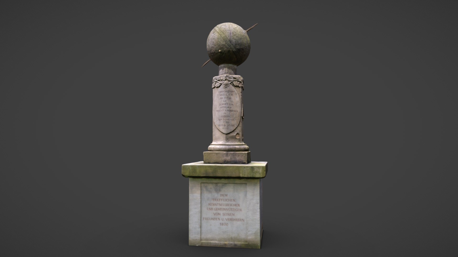 Monument Sculpture 3D Scan - Buy Royalty Free 3D model by Ben Berger ...