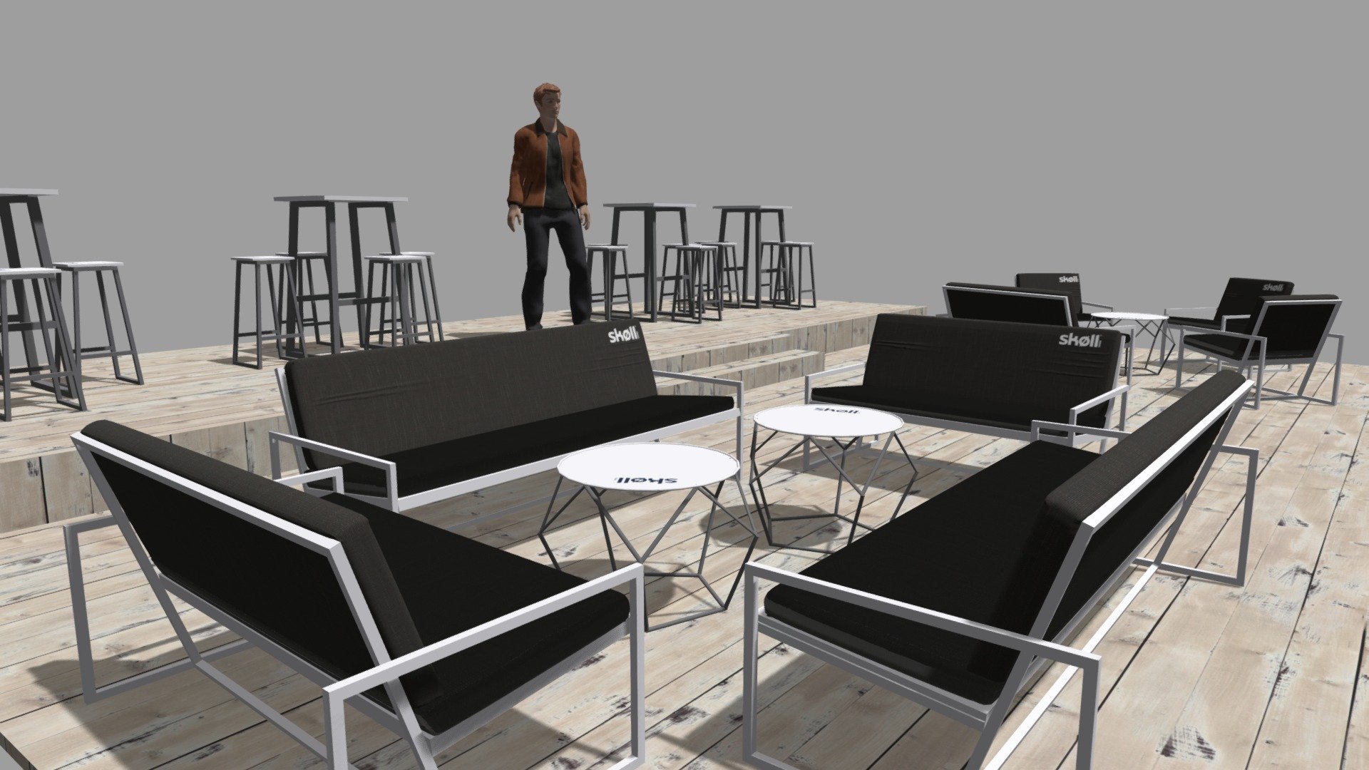 Skoll univers Bar Festif - Download Free 3D model by dns-event [fe2922e ...