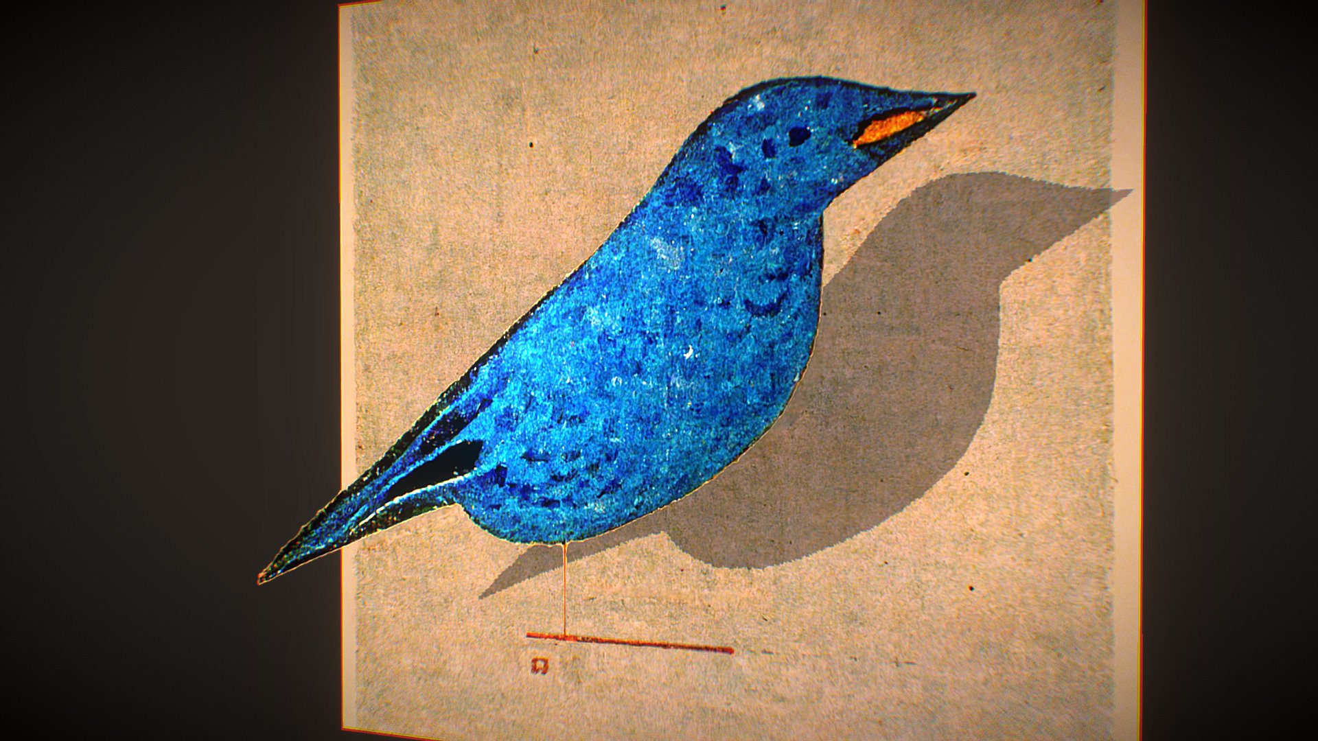 Simple Bluebird Illustration - Download Free 3D model by MTR Magic Key ...