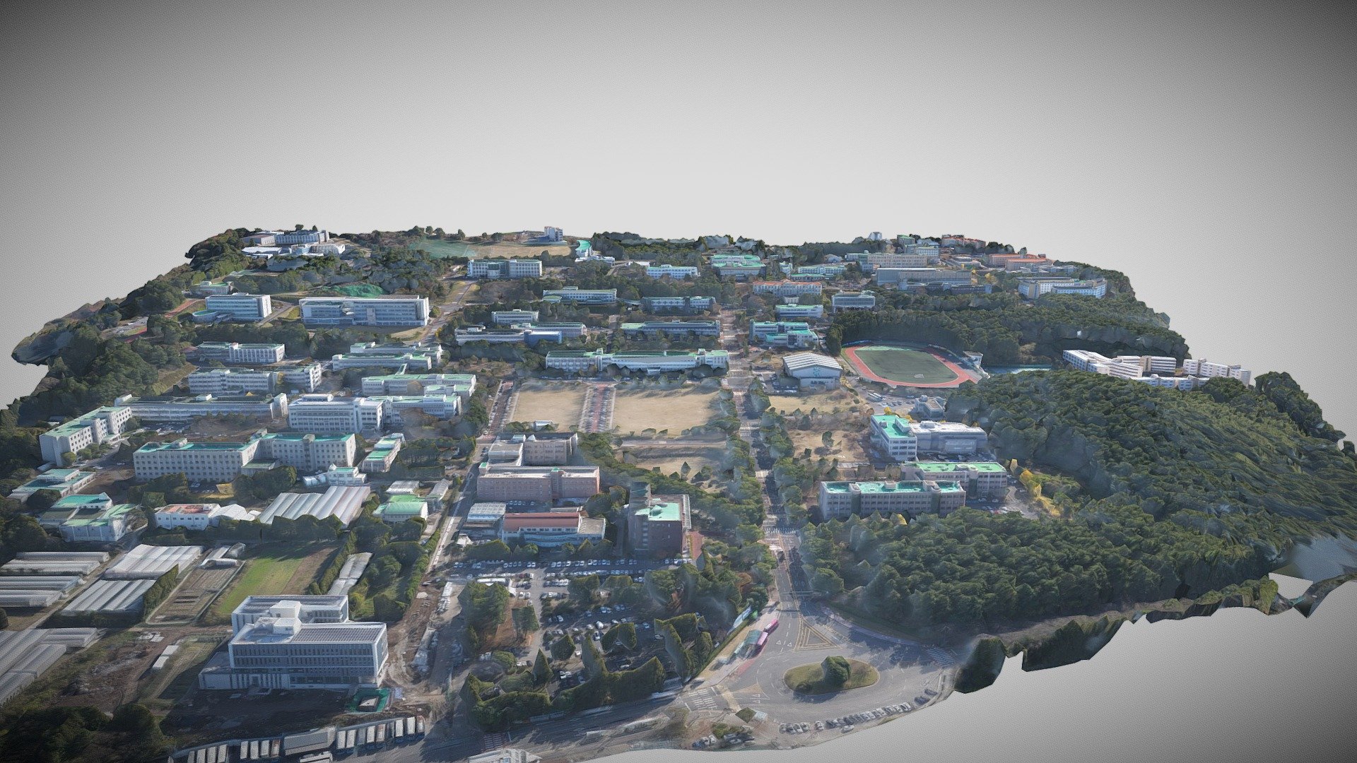 Jeju National University Ara Campus (100k) - 3D model by META jeju ...
