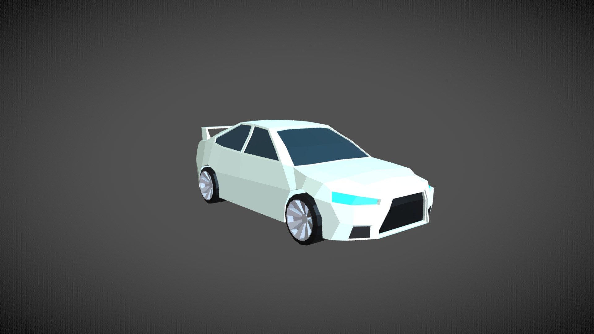 Lowpoly Mitsubishi Lancer Evo 10 - Download Free 3D model by BlazeDev ...