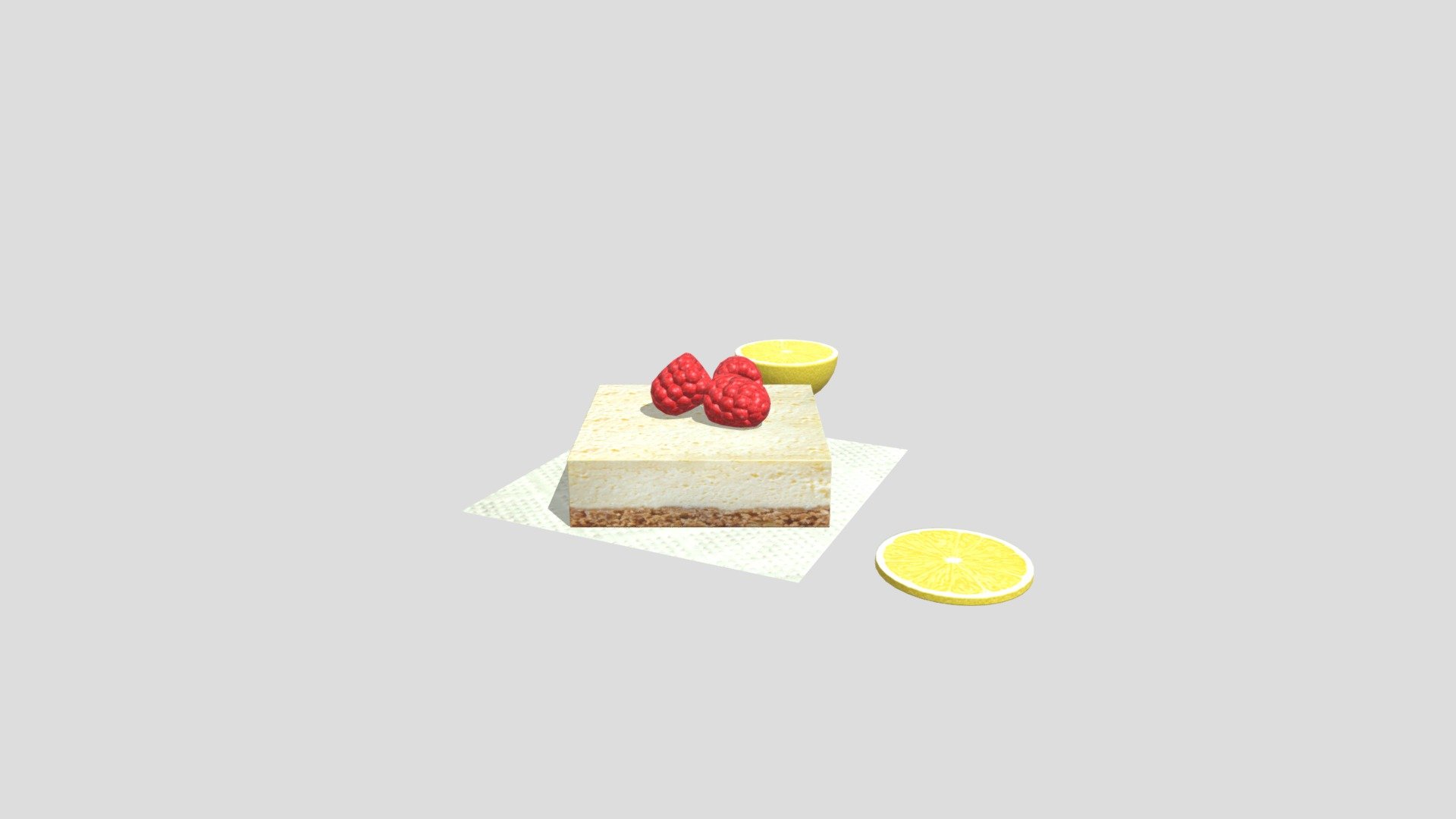 Lemon-Cheese-Cake - Download Free 3D model by Urijah12345 (@urijah756 ...