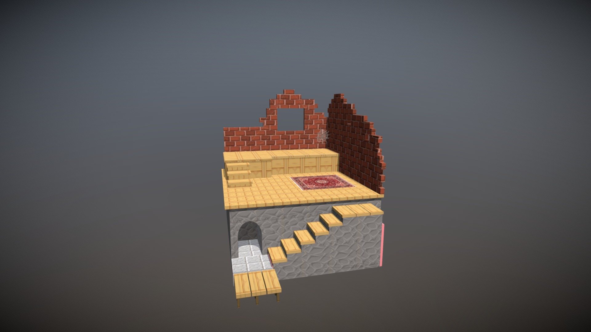 Piso - 3D model by Marce_ver.2 [fe2d6fa] - Sketchfab