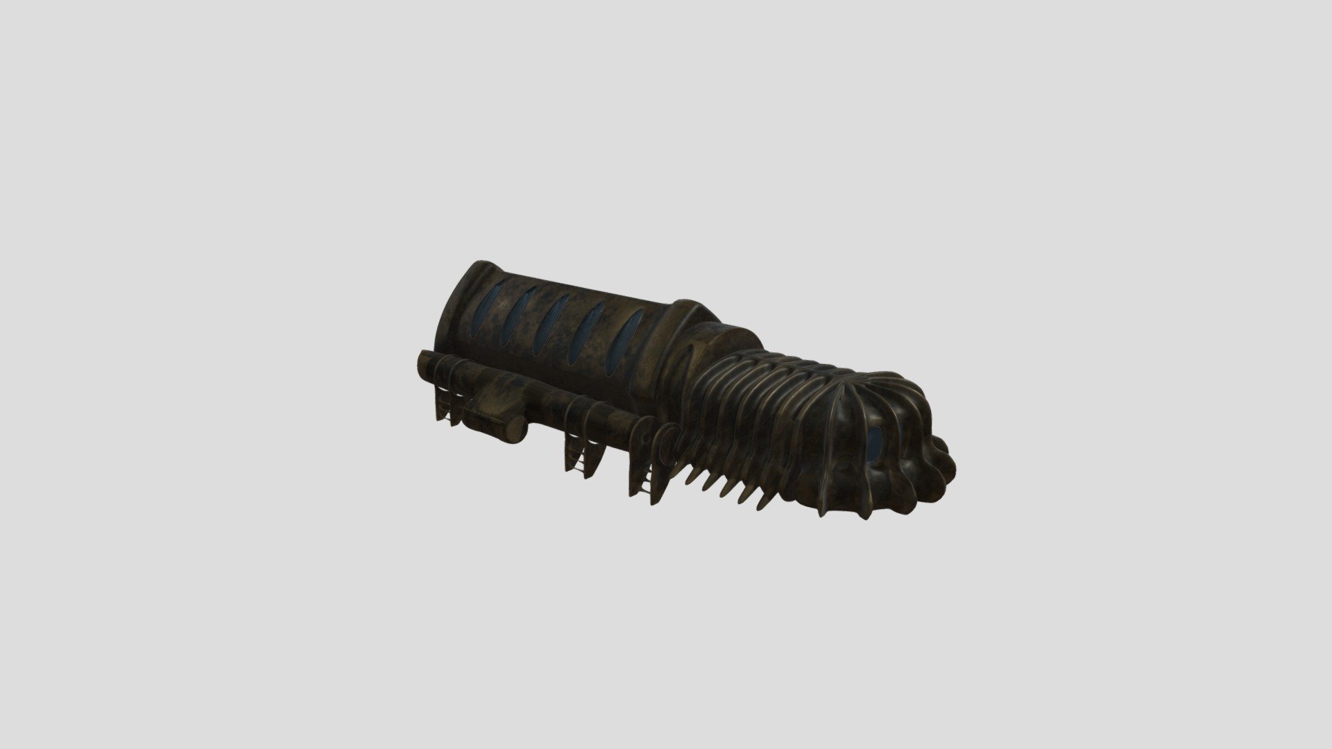 Leviathan Transport Pod FBX - Download Free 3D model by therealdodger ...