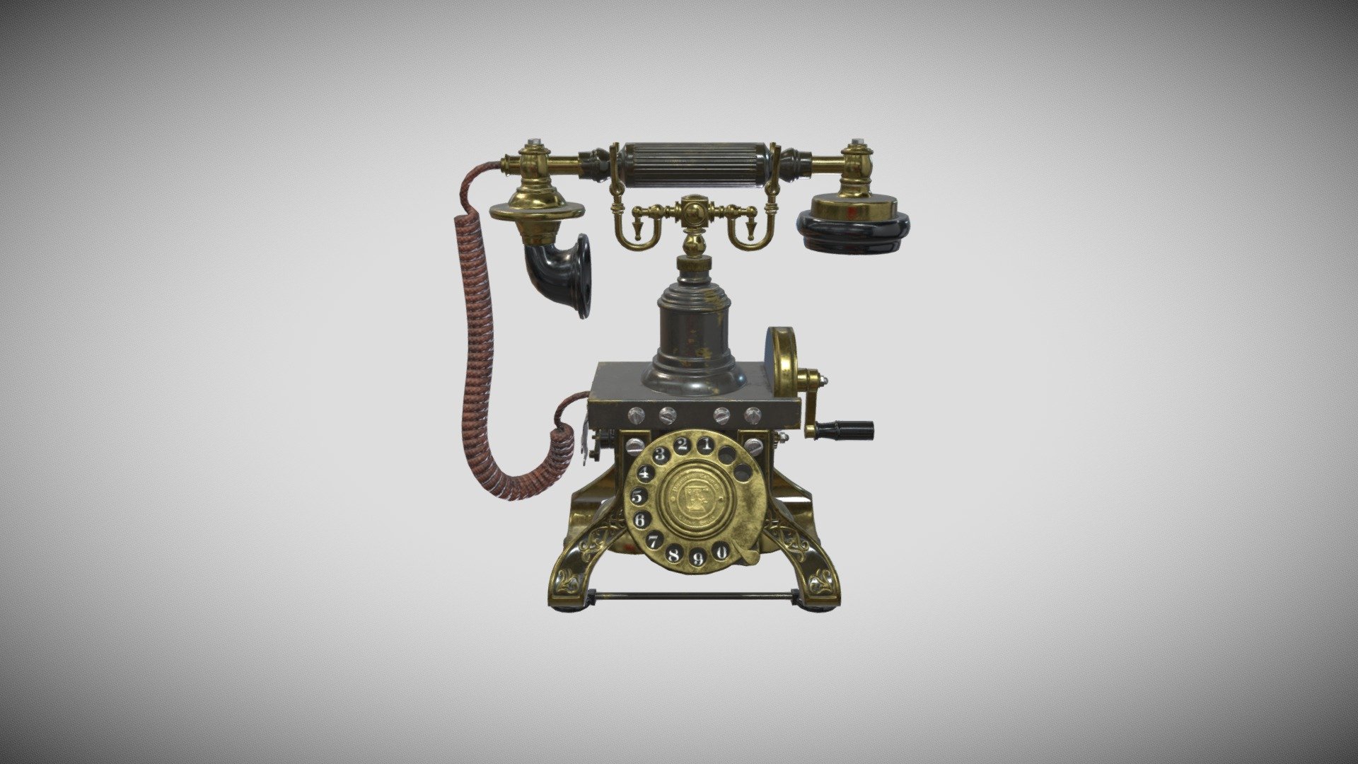 Mia's Vintage Telephone - 3D model by Mia (@americanlmn) [fe2e0a0 ...