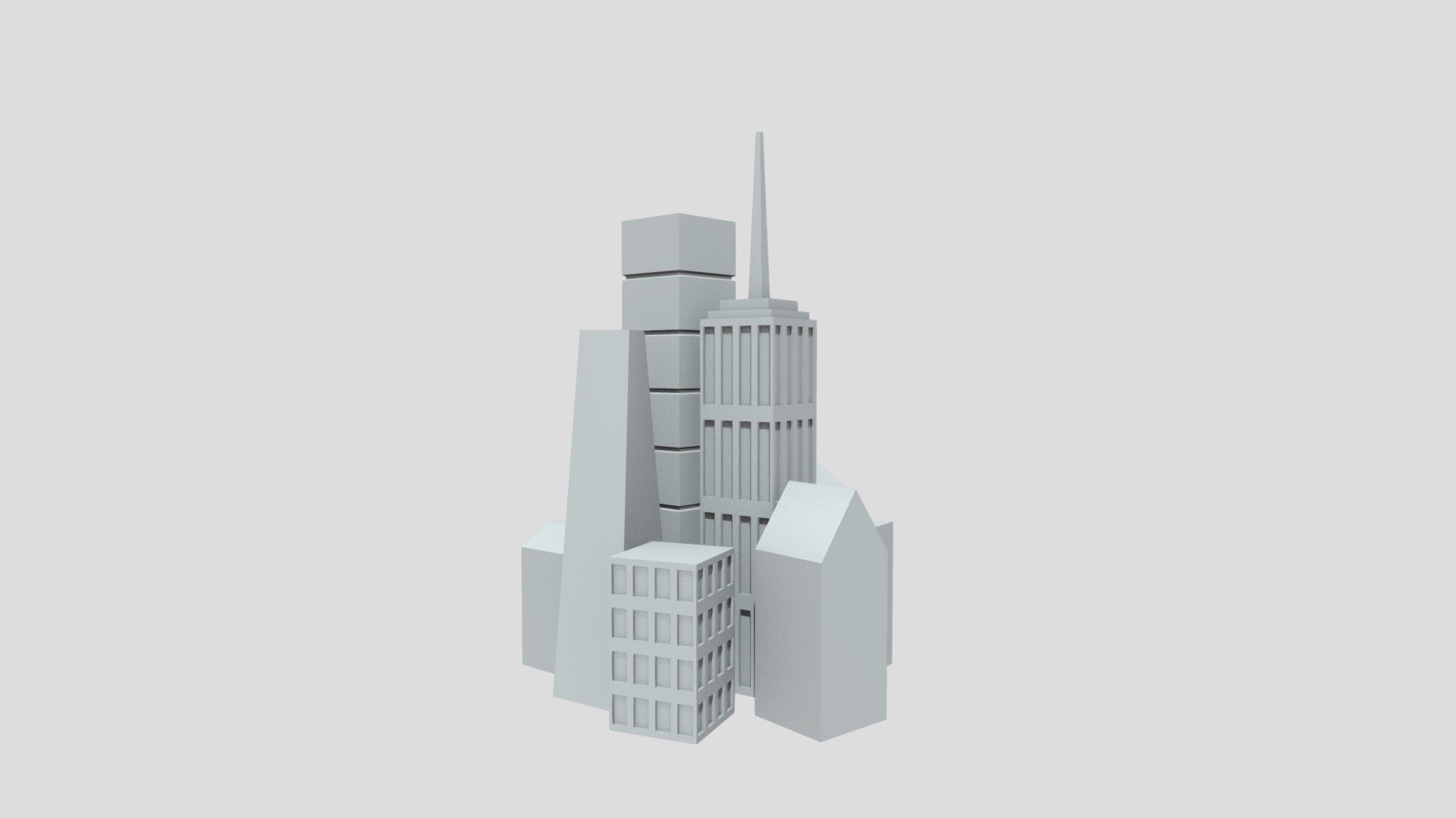 City Lowpoly Pack - Download Free 3D model by numaan.k99 [fe2e1ba ...