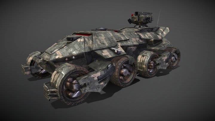 Armored-vehicles 3D models - Sketchfab