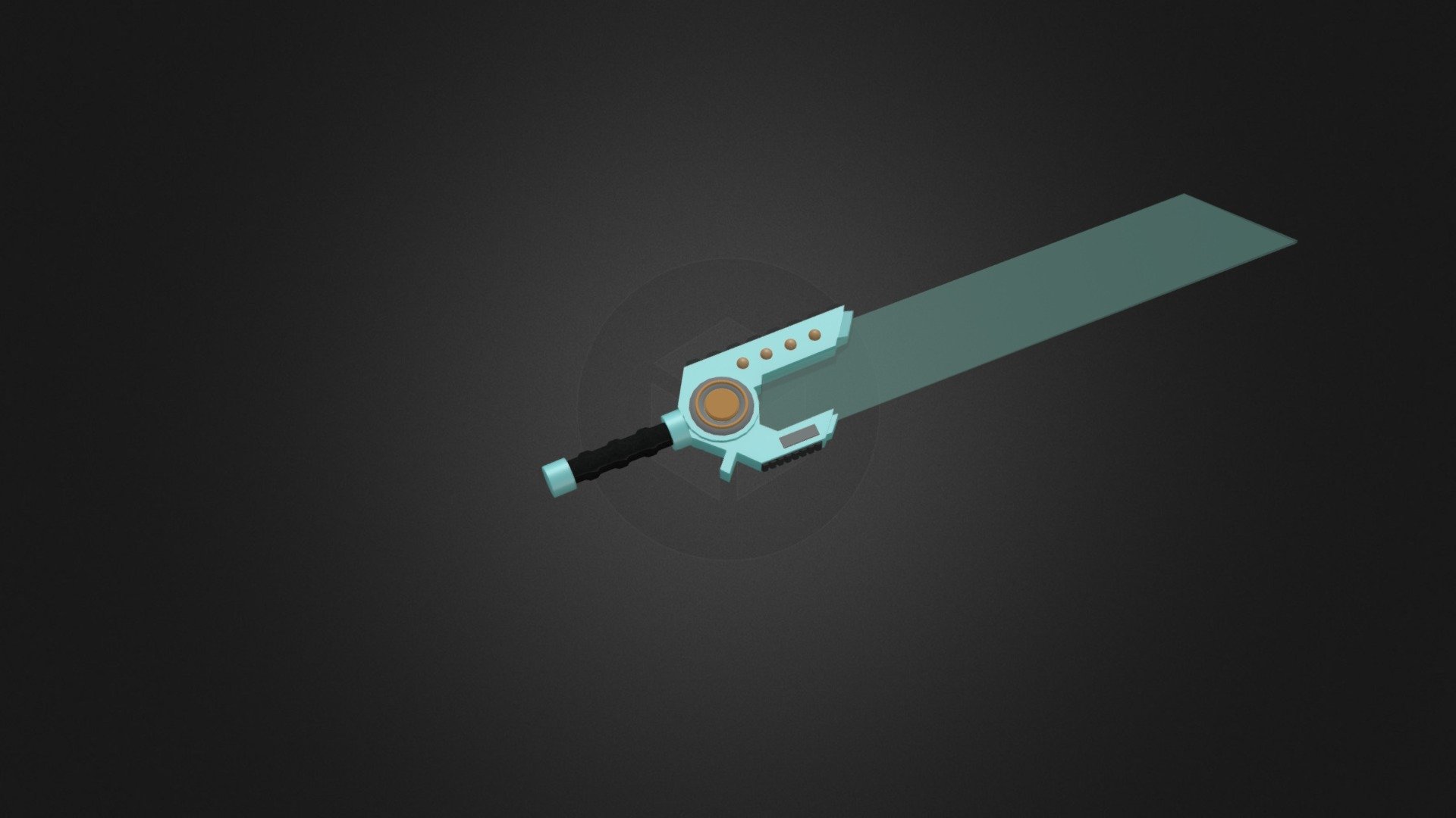 futuristic sword - 3D model by HI36 [fe302ca] - Sketchfab