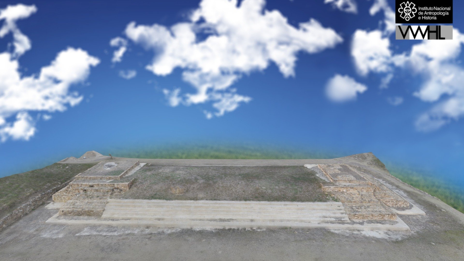 Atzompa Terrace 2: the "Sentry Buildings" - 3D model by Matthew Brennan ...